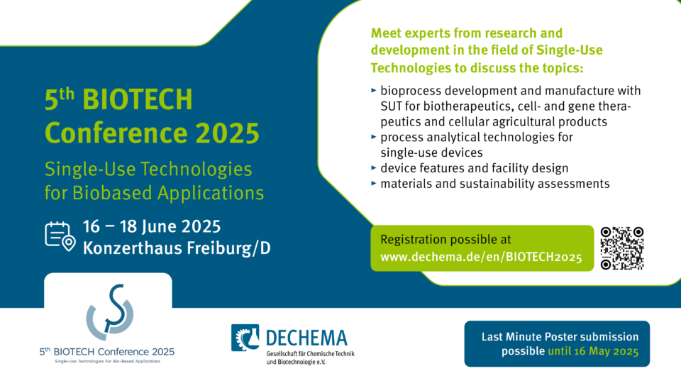 5th BIOTECH Conference 2025 in Freiburg - European Biotechnology Magazine